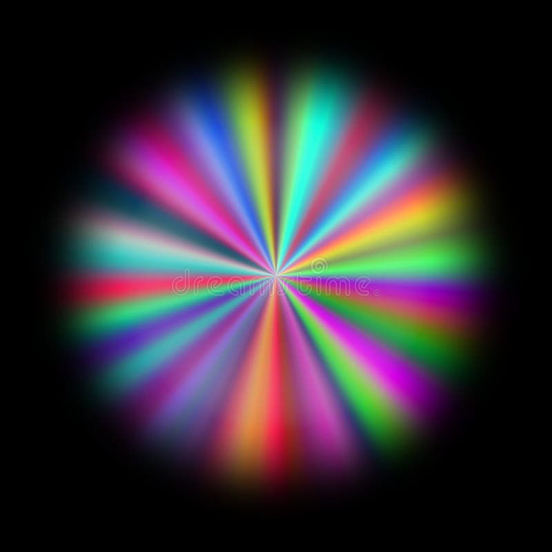 Full Spectrum Rainbow Abstract Flower Pattern Texture Stock ...