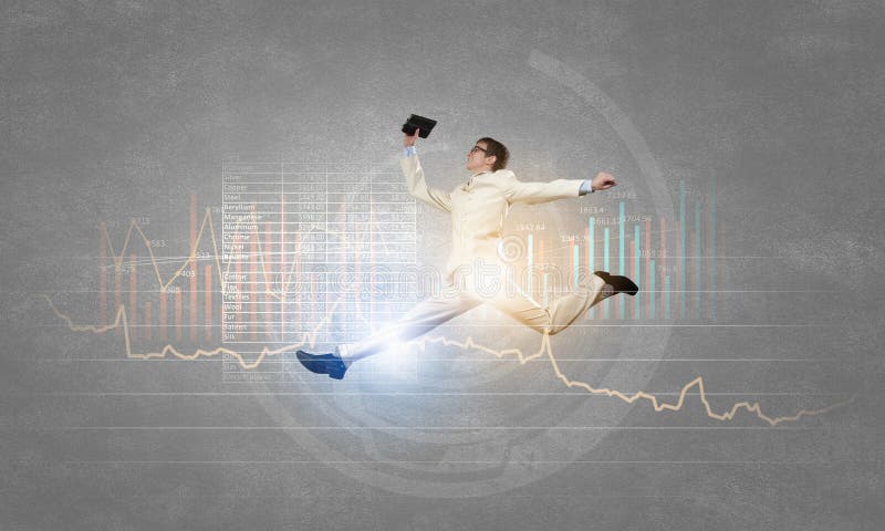 Full speed businessman stock image. Image of marketing - 56480571