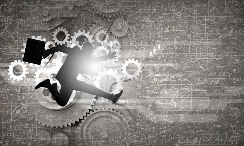 Full speed businessman stock photo. Image of young, fast - 56754236