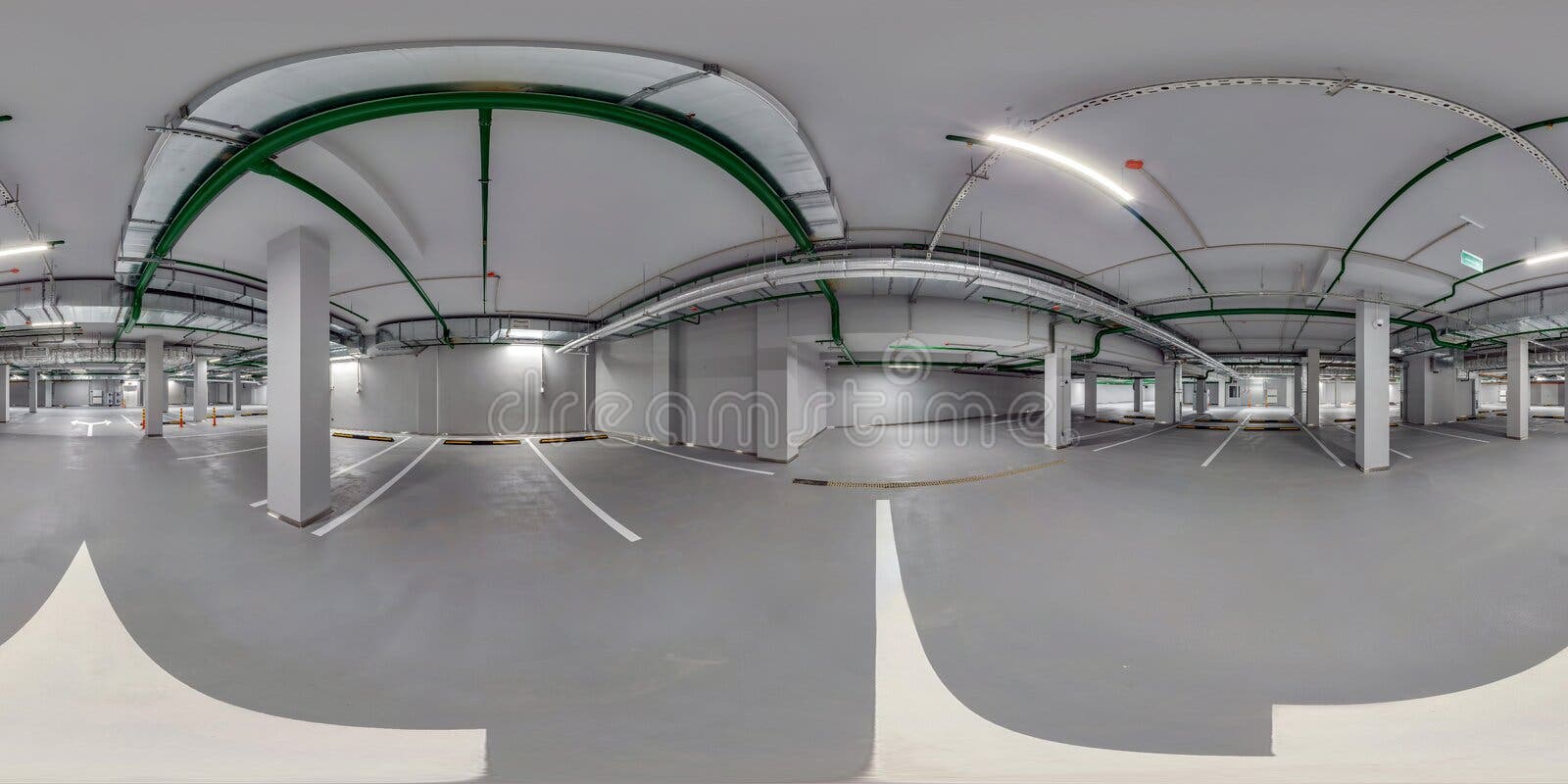 Full Seamless Spherical Hdri Panorama 360 Degrees in Interior of Large ...