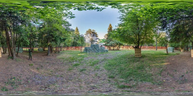 Full Spherical Hdri 360 Panorama in Pinery Forest in Equirectangular ...