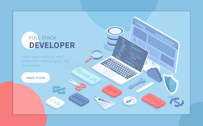 Backend Developer Stock Illustrations – 738 Backend Developer Stock ...