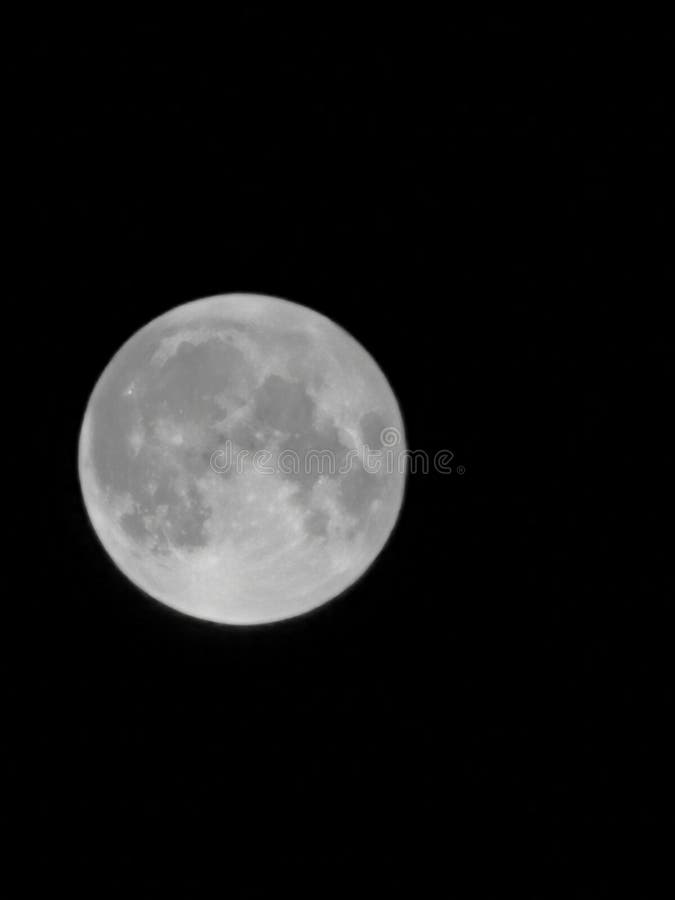 Full Summer Moon stock image. Image of full, night, dark - 262298799