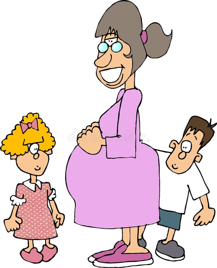 Full term stock illustration. Illustration of humor, momma - 58421