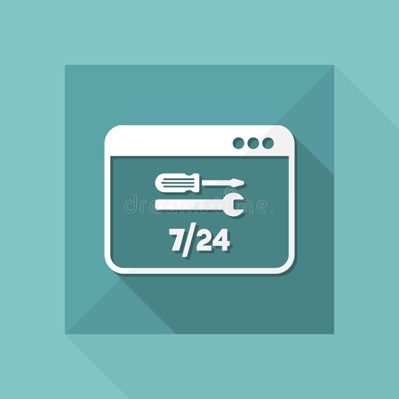 Antenna icon stock vector. Illustration of satellite - 96394526