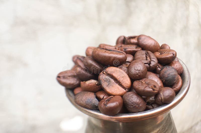 Full Turk of Roasted Large Coffee Beans, Coffee Beans Texture ...