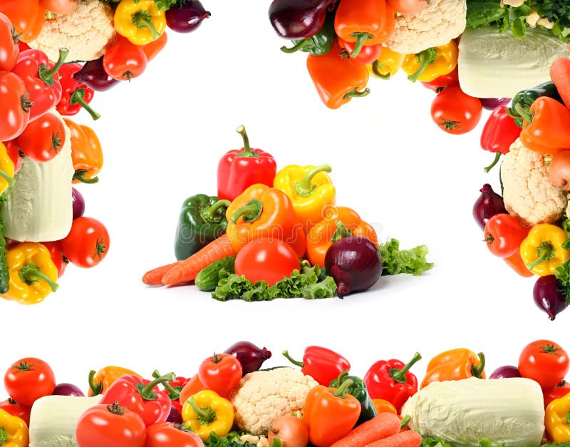 Full vegetables stock image. Image of garlic, healthy - 8246685