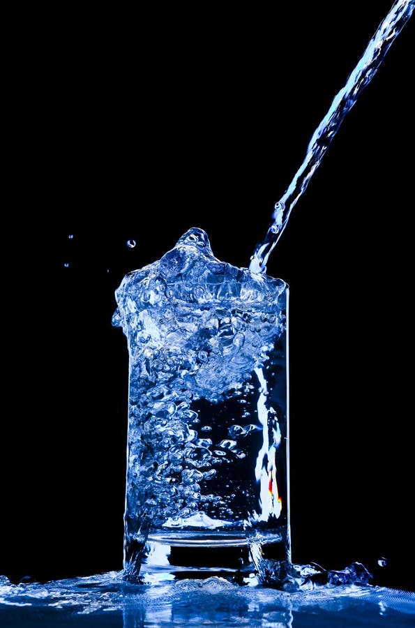 Full of water stock photo. Image of cold, shape, purity - 6548090