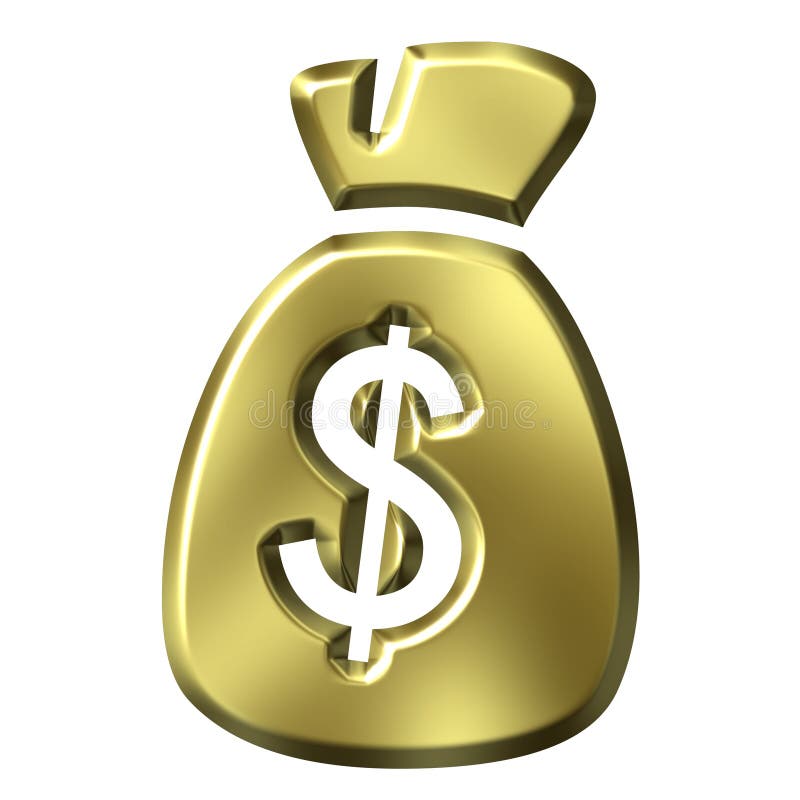 En påse av pengar vektor illustrationer. Illustration av missbruk ...