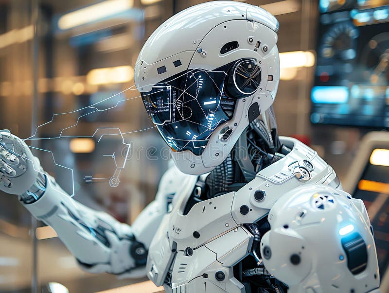 Fullbody Android Installing Security Updates, Digital Protection ...