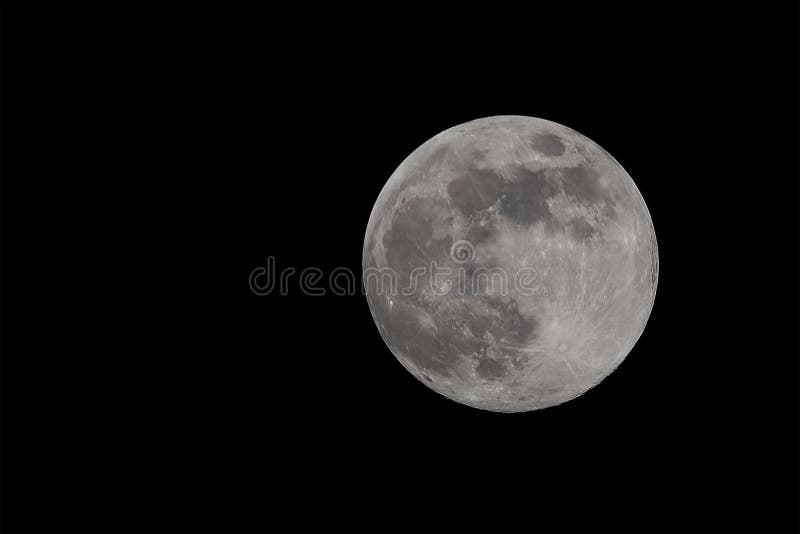 The Moon April 2020 stock image. Image of april, focus - 181928673