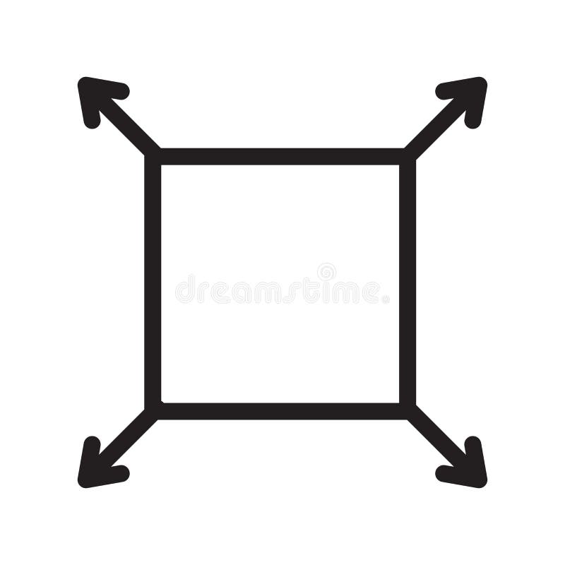 Minimize Icon Vector Sign and Symbol Isolated on White Background ...
