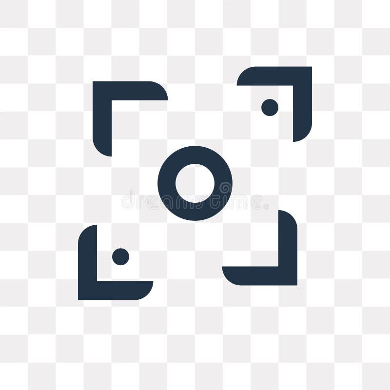 Fullscreen Vector Icon Isolated on Transparent Background, Linear ...