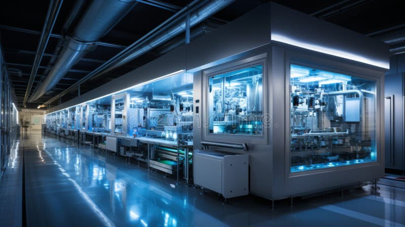 Fully Automated Food Processing Plant with Sterile Environment and ...