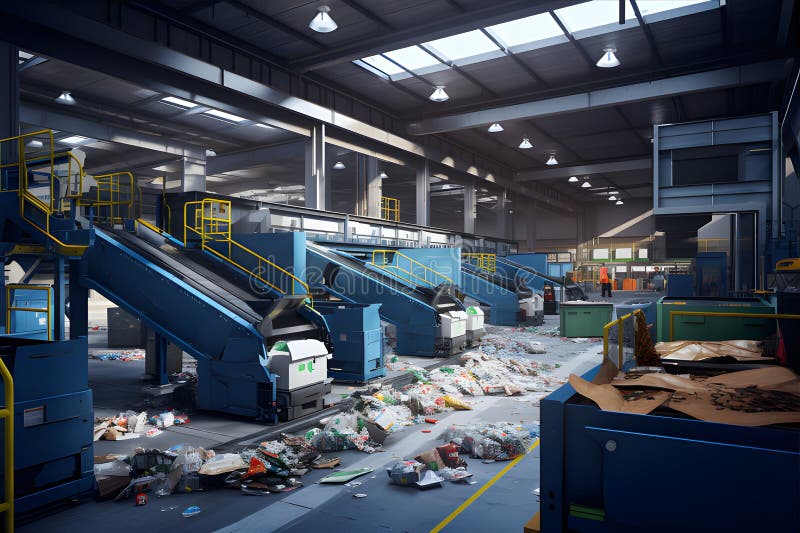 Fully Automated Recycling Facility Efficiently Processes and Sorts of ...