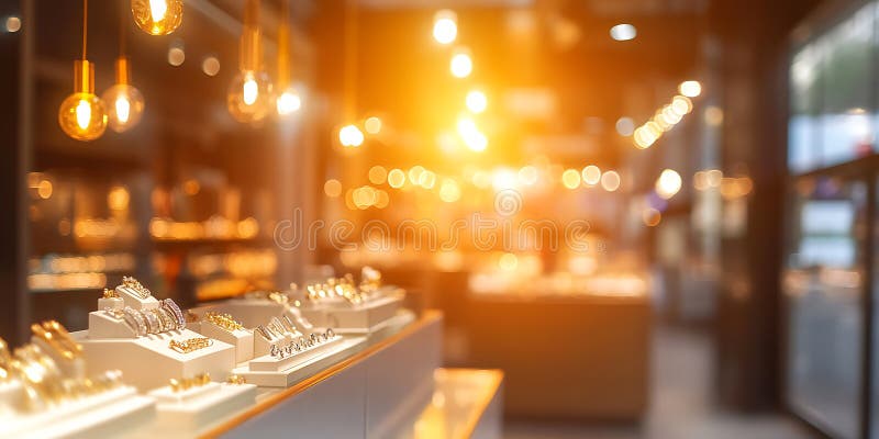 Blurred Highend Jewelry Store Glowing Stock Illustrations – 5 Blurred ...