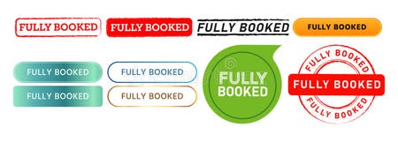 Fully Booked Logo Stock Illustrations – 41 Fully Booked Logo Stock ...