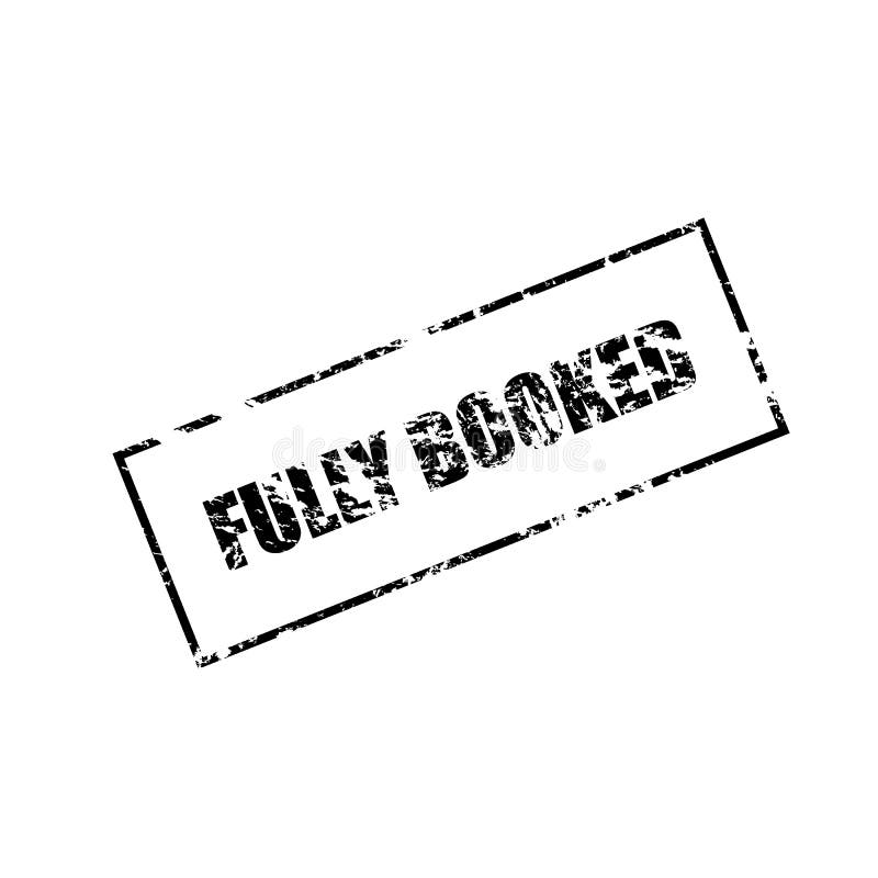 Fully Booked Logo Stock Illustrations – 40 Fully Booked Logo Stock ...