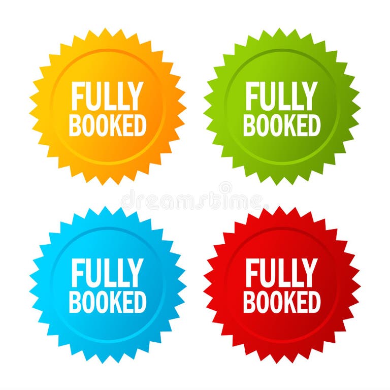 Fully Booked Logo Stock Illustrations – 42 Fully Booked Logo Stock ...