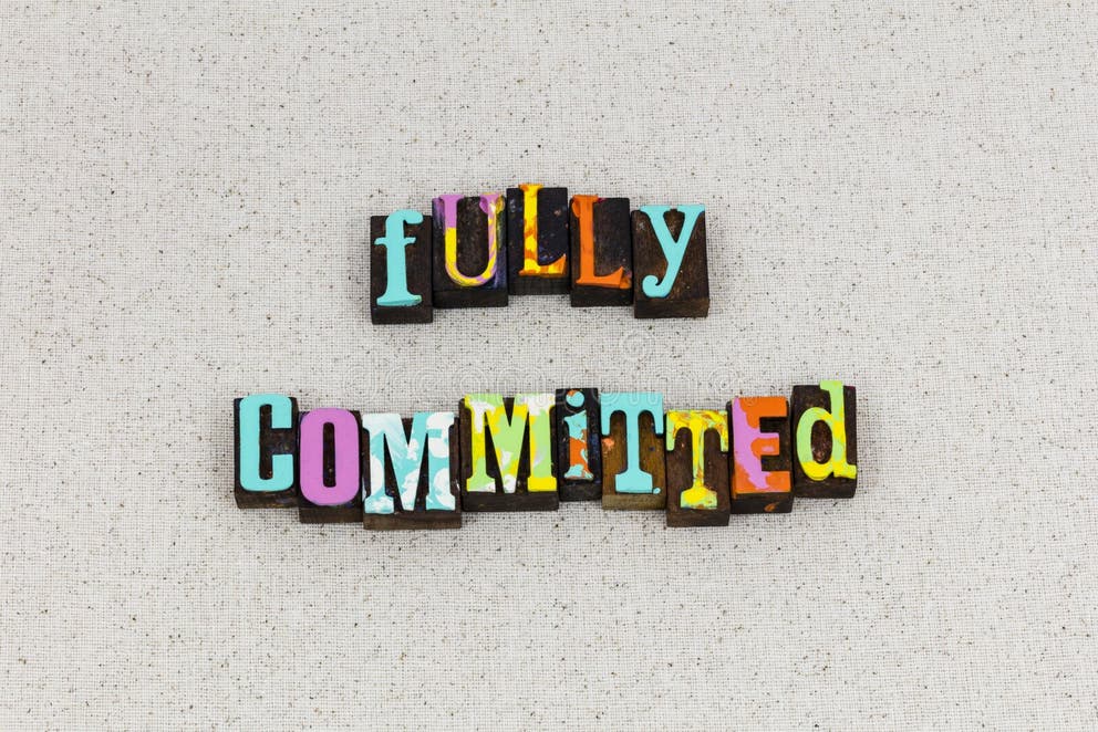 Full Committed Determination Commitment Responsibility Accountability ...