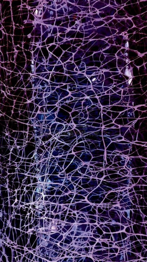 Fully Connected, Interesting Texture with Multiple Connections Stock ...