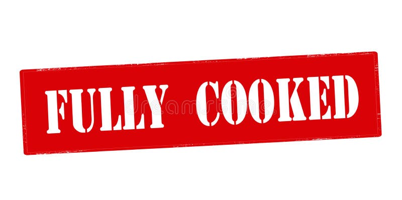Fully cooked stock illustration. Illustration of cooked - 82273147