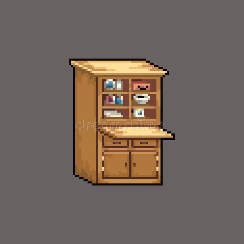 Pixel Art Cabinet Stock Illustrations – 334 Pixel Art Cabinet Stock ...