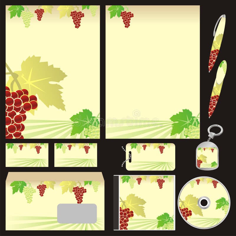 Fully Editable Vector Business Templates Set Ready Stock Vector ...