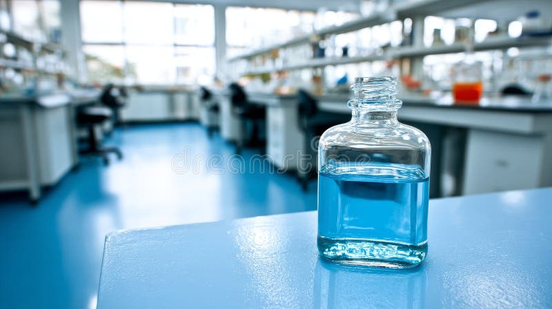 A Fully Equipped and Modern Laboratory Workspace that Incorporates a ...