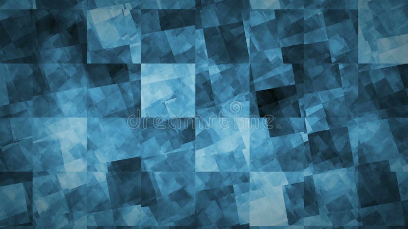 Blocks Optical Illusion Animated Background - Blue Stock Footage ...