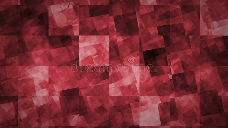 Blocks Optical Illusion Animated Background - Red Stock Video - Video ...