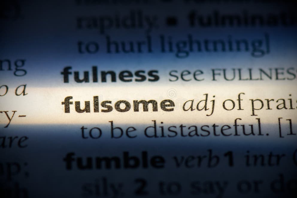 Fulsome stock photo. Image of concept, highlight, fulsome - 161576210