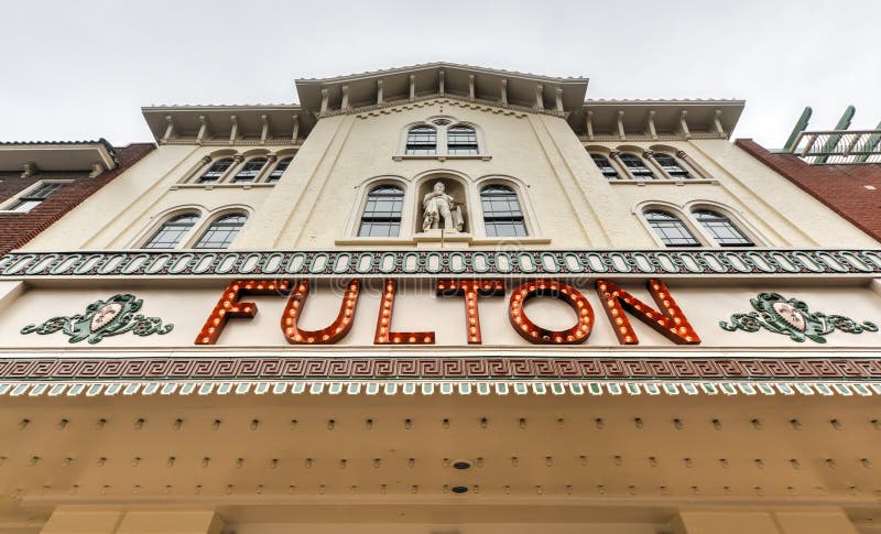 Fulton Opera House, Lancaster Pennsylvanie Image éditorial - Image du ...