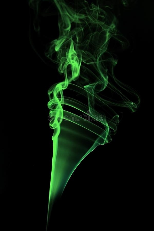 Bombe Fumigène Verte D'isolement Sur Le Fond Blanc Image stock - Image ...