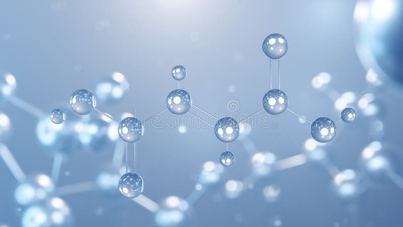 Fumaric Acid Molecular Structure 3d, Flat Model, Food Additive E297 ...