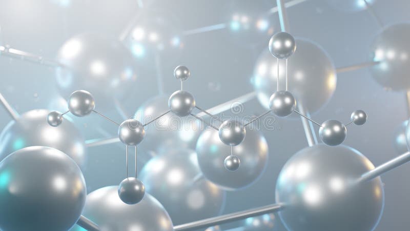 Fumaric Acid Molecular Structure, 3d Model Molecule, Food Additive E297 ...