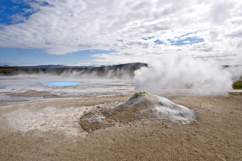Fumarole stock image. Image of plate, eruption, springs - 8641511