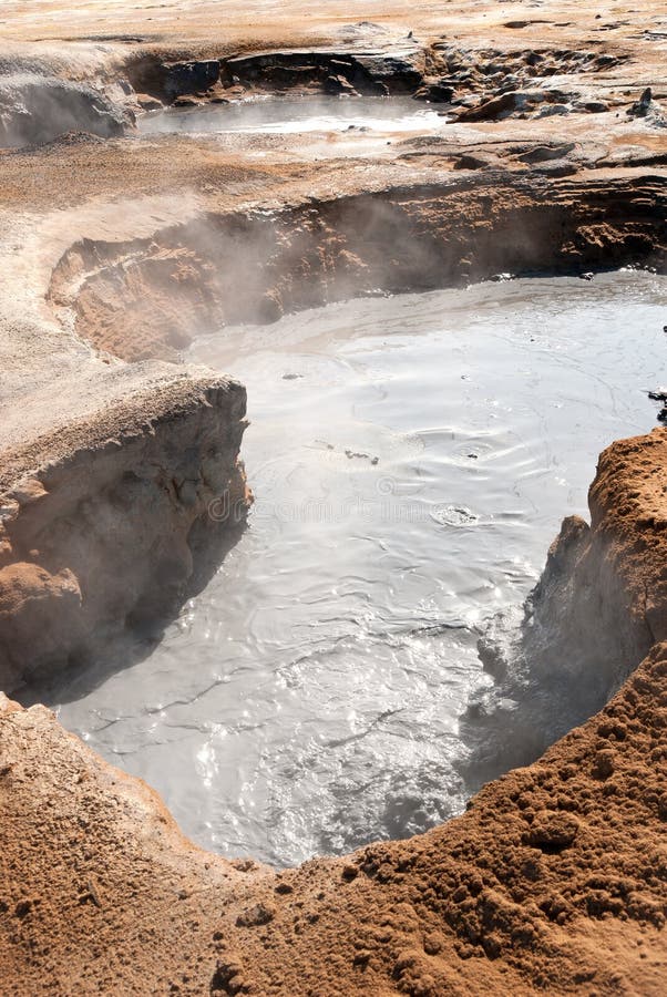 Fumarole iceland arkivfoto. Bild av sulfurous, ögla, fumaroler - 24265018