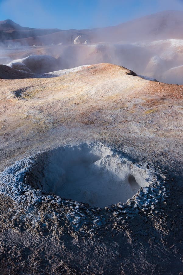 Fumaroles imagen de archivo. Imagen de cubo, bolivia - 87292889