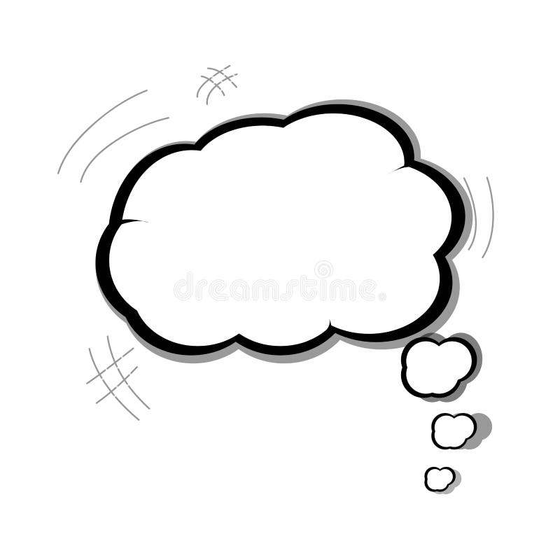 Fumetto comico vuoto illustrazione vettoriale. Illustrazione di umore ...