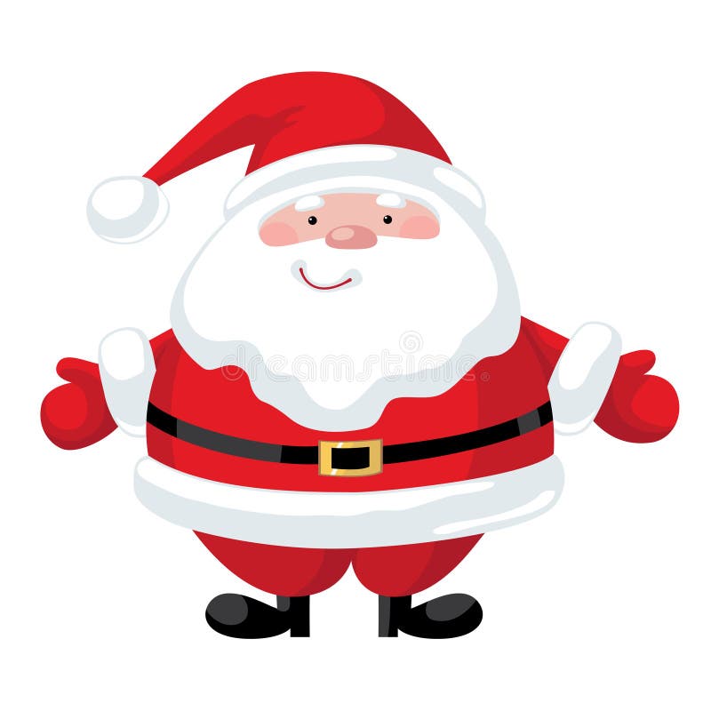 Fumetto il Babbo Natale illustrazione vettoriale. Illustrazione di ...