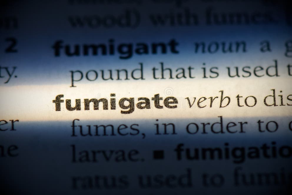 Fumigate stock photo. Image of page, isolated, highlighted - 161576324
