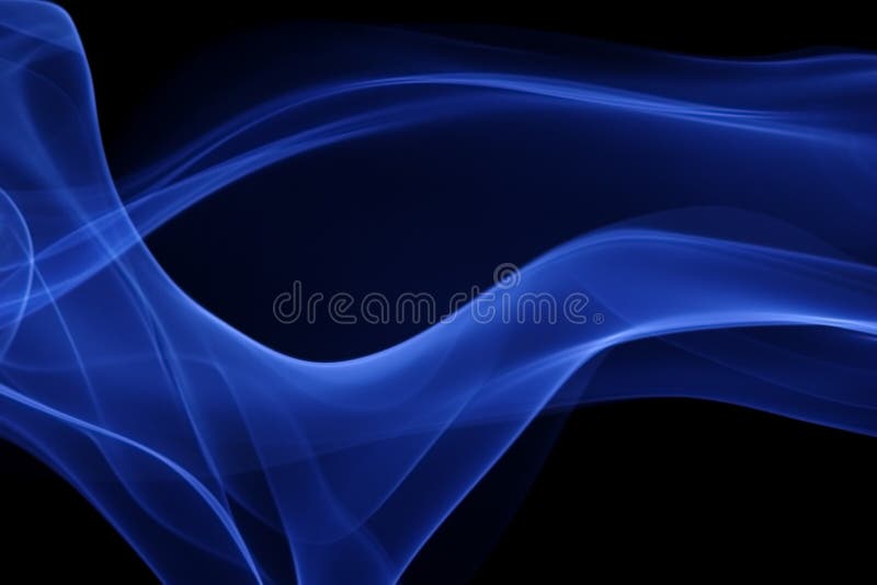 Fumo blu 2 immagine stock. Immagine di figura, arricciatura - 1901619