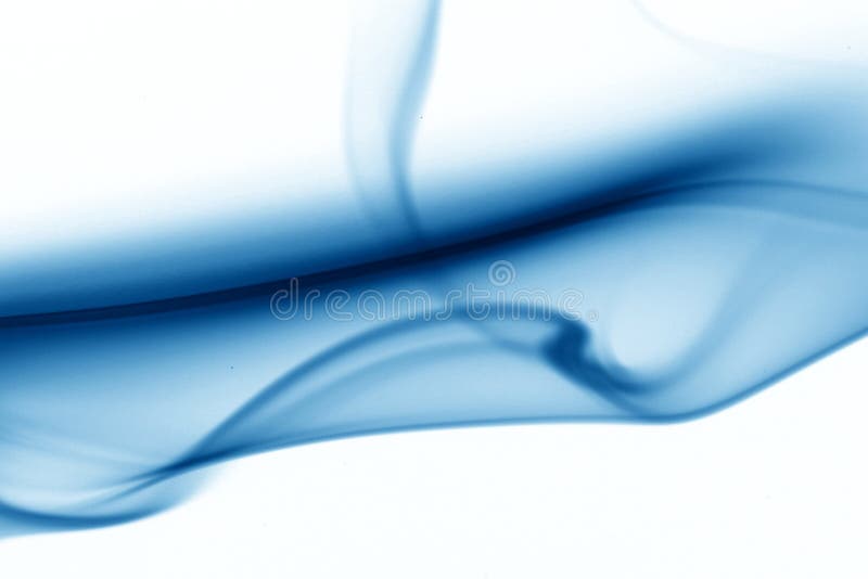 Fumo blu fotografia stock. Immagine di arricciatura, caos - 4948586