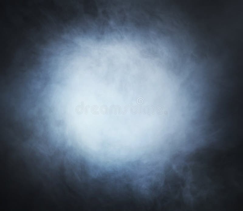 Fumo Blu-chiaro Su Un Fondo Nero Fotografia Stock - Immagine di scuro ...