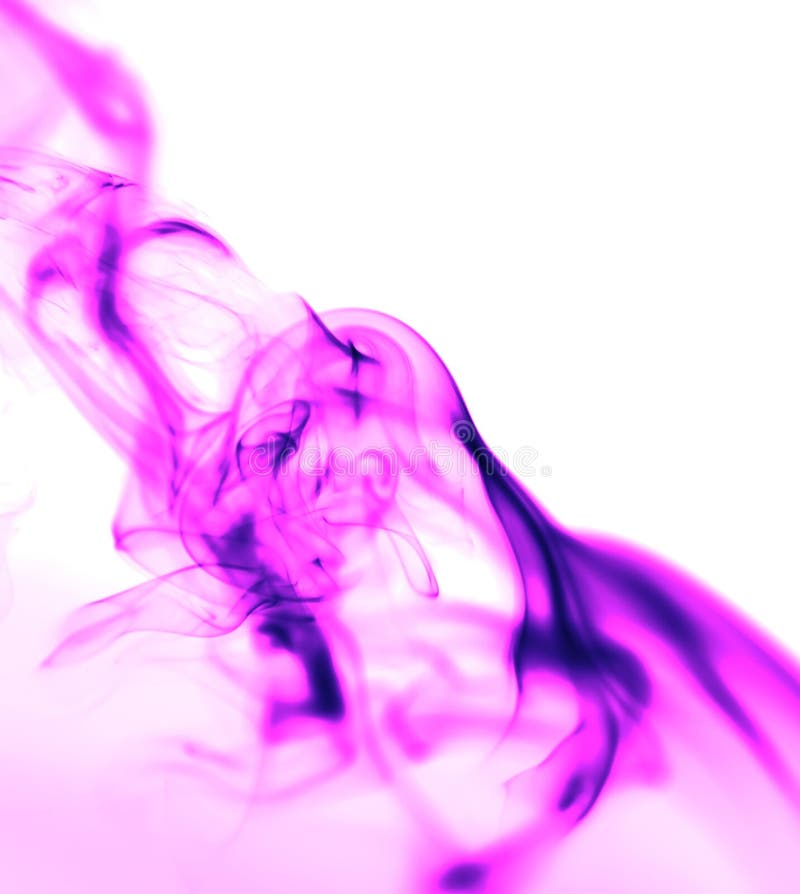 Fumo Rosa Isolato Su Bianco Foto Stock - Download 1,596 Royalty Free Photos