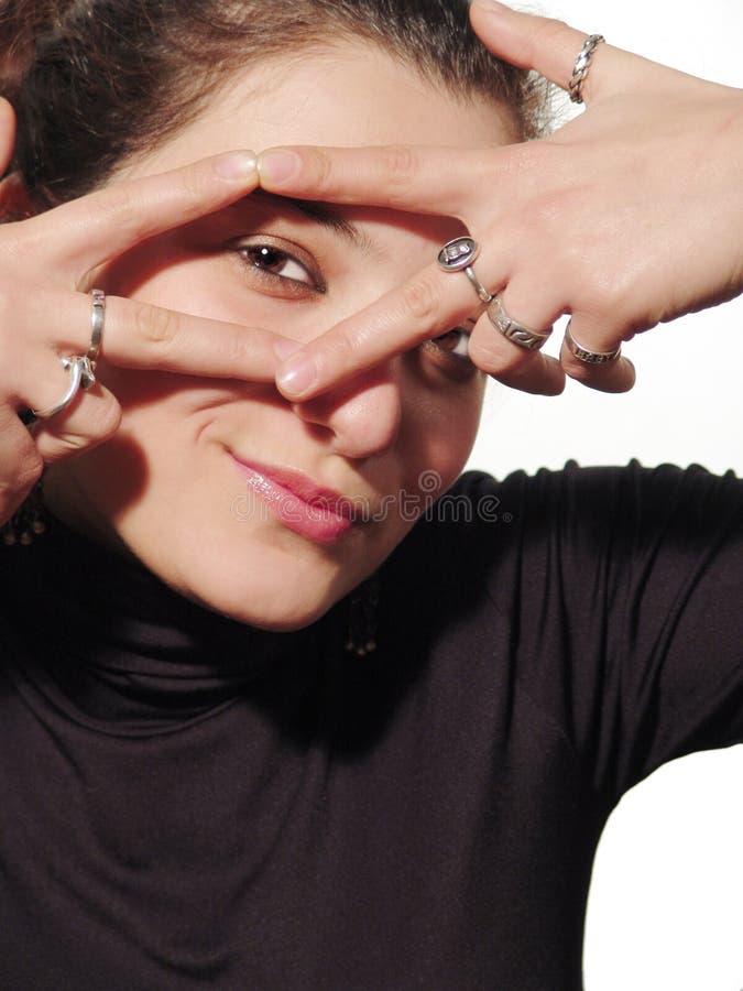 Charming eyes 3. stock photo. Image of sensual, eyes, makeup - 561774