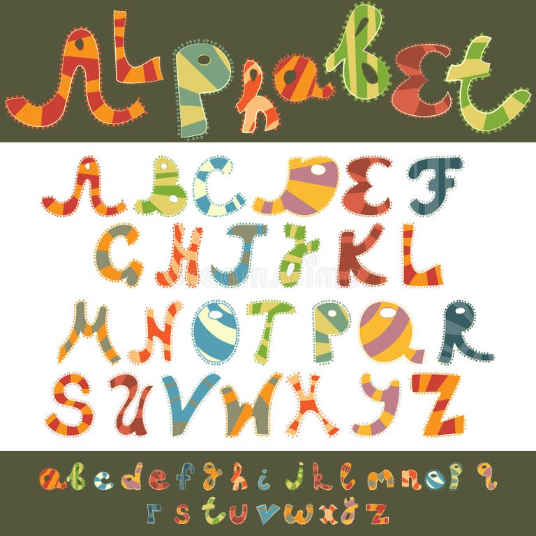 Fun Alphabet Letters Stock Illustrations – 29,905 Fun Alphabet Letters ...