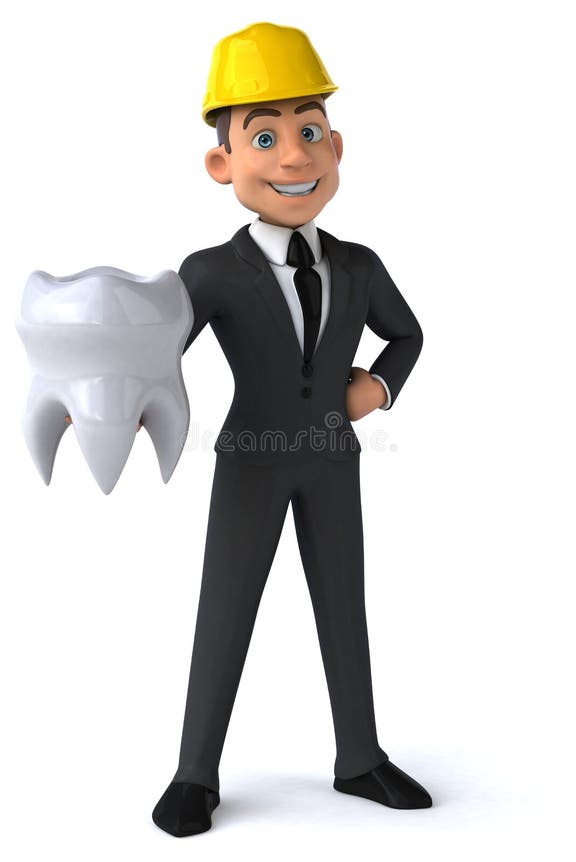 Fun architect stock illustration. Illustration of construction - 55286283