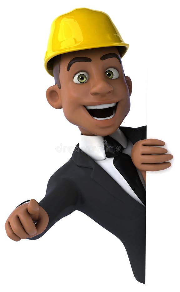 Fun architect stock illustration. Illustration of construct - 55286457